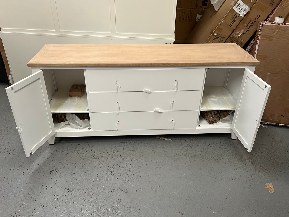 CHESTER PURE WHITE Buffet Sideboard – Quality Furniture Clearance Ltd