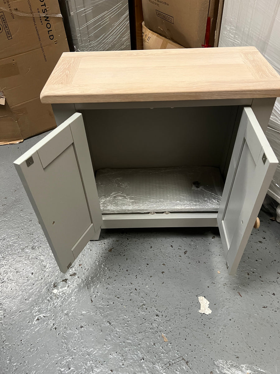 CHESTER DOVE GREY Small Cupboard – Quality Furniture Clearance Ltd